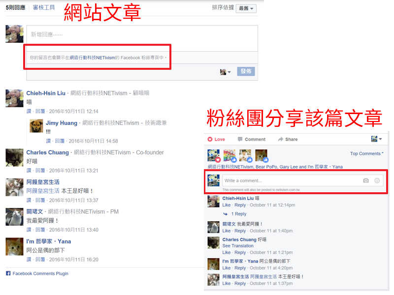 Facebook Comment Mirroring留言同步 [no longer available] | 網絡行動科技